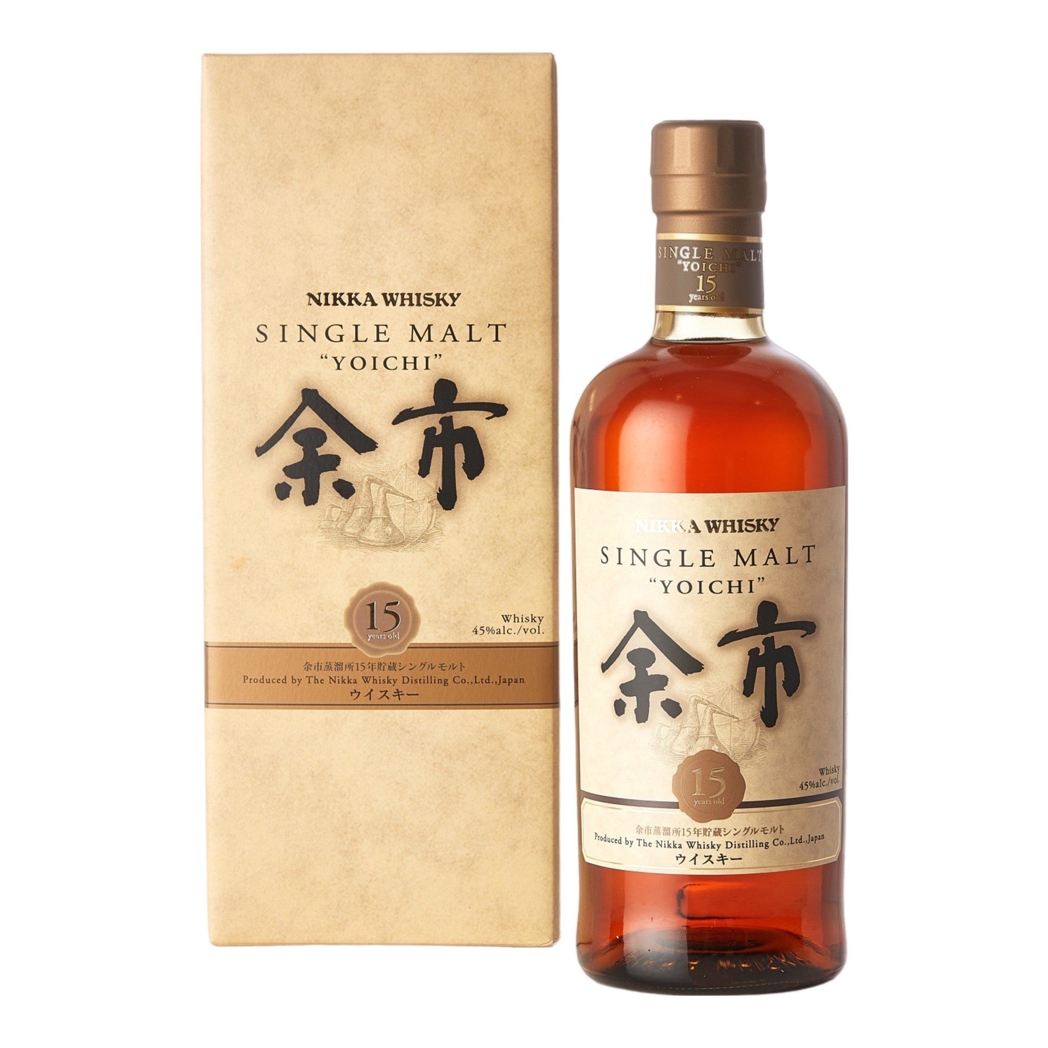 Nikka Yoichi 15 Year Old Single Malt Japanese Whisky (700ml) – Wolfman Purveyors