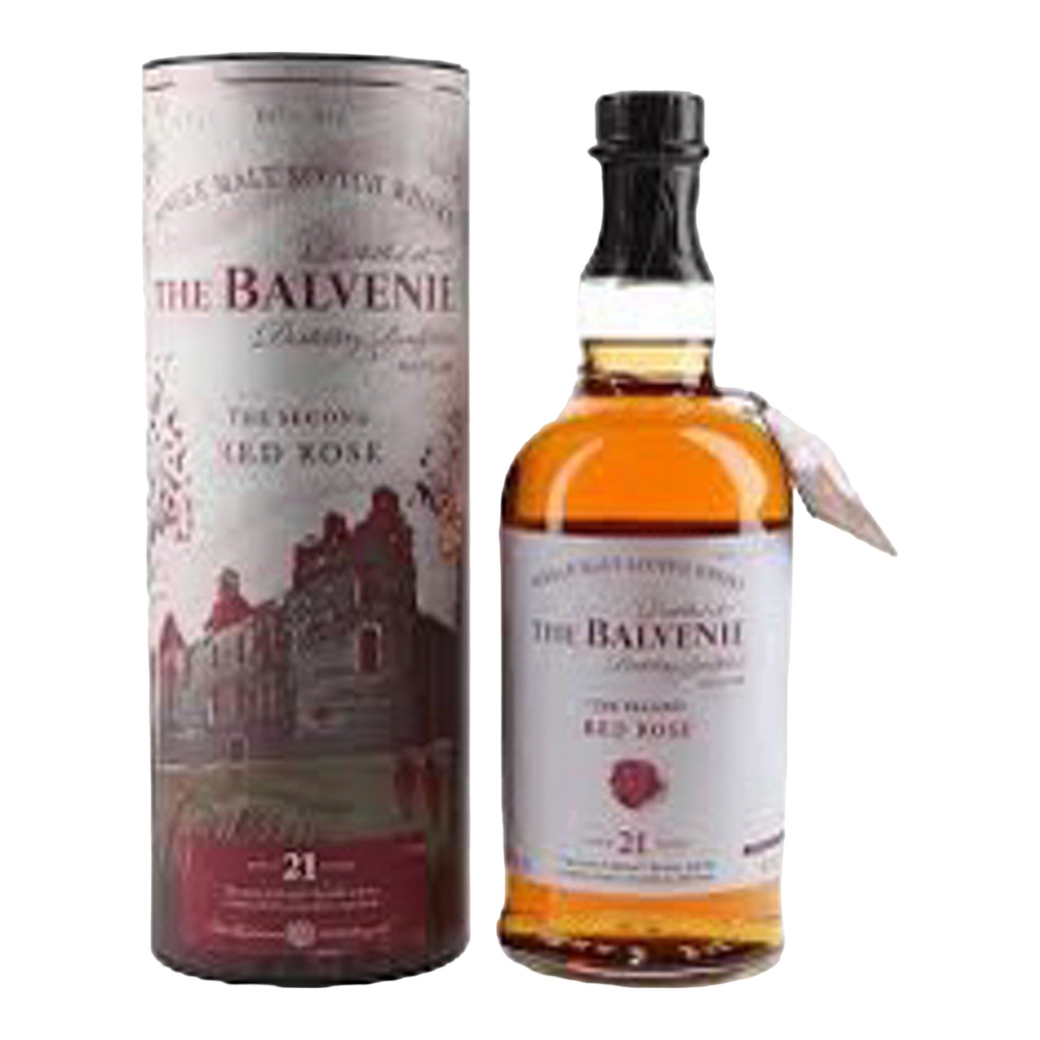 The Balvenie The Second Red Rose 21 Year Old Single Malt Scotch Whisky ...