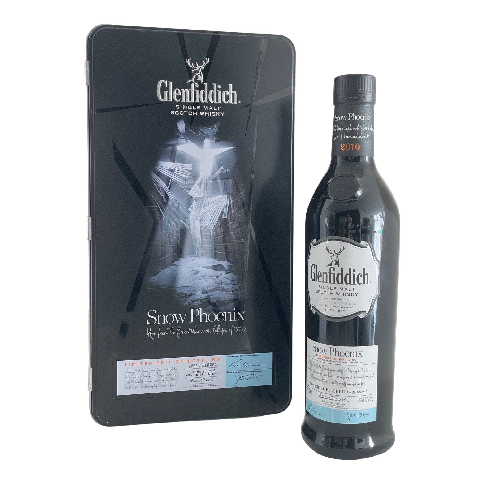 Glenfiddich Snow Phoenix Limited Edition Single Malt Scotch Whisky (70 ...